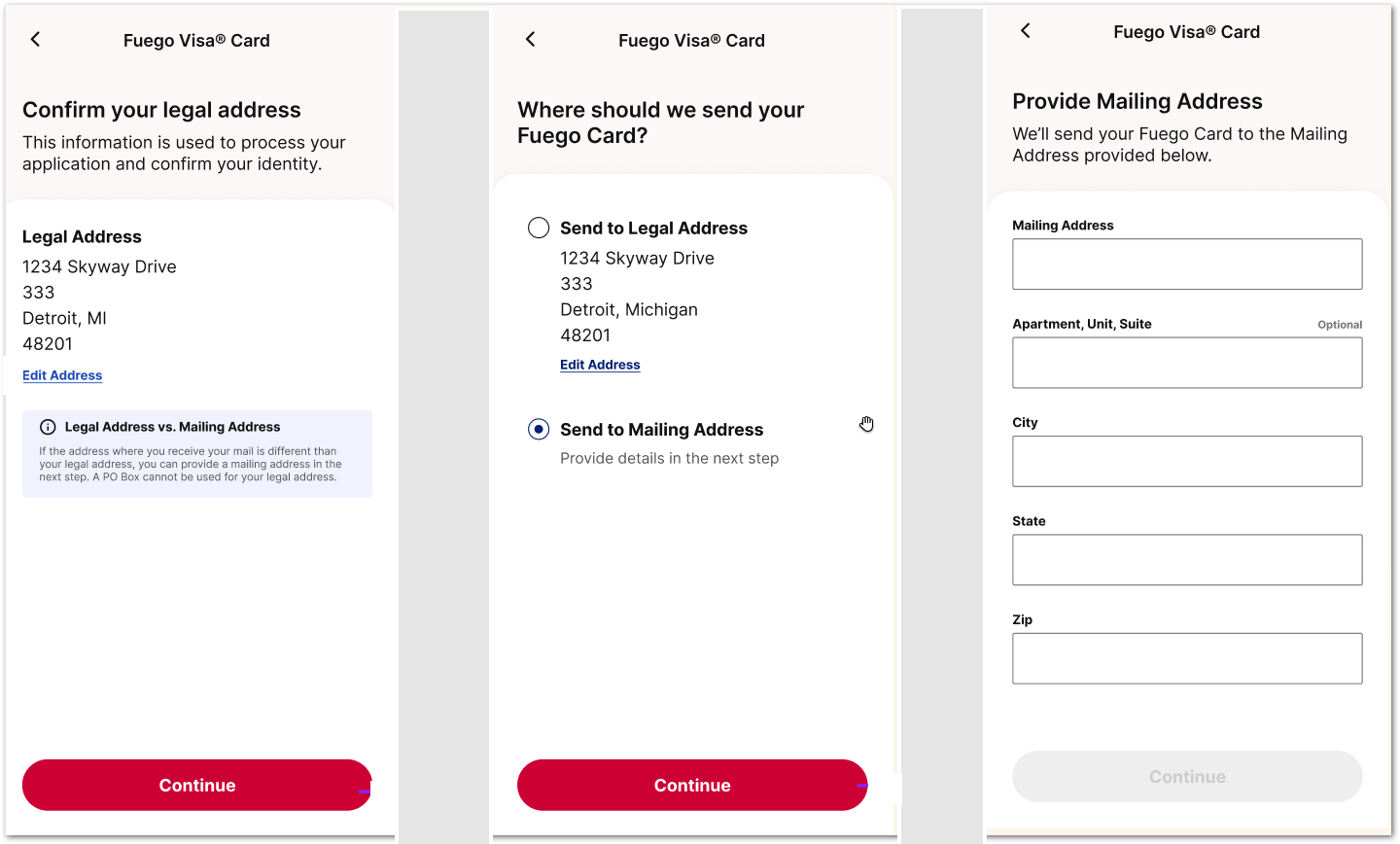 Applying for a Fuego Visa® Card – Fuego