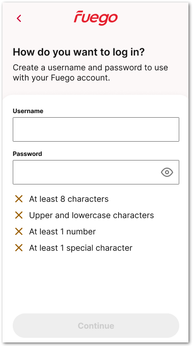 Creating a Fuego Account – Fuego